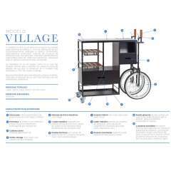 Chariot Cocktail Village | Equipements hoteliers