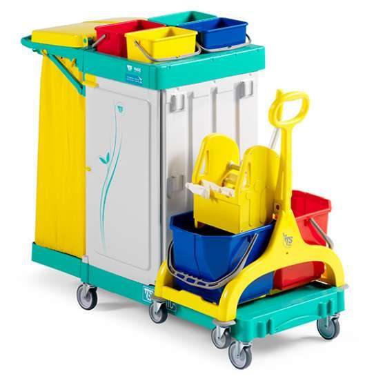 Chariot De Nettoyage Tts Magic Line 370 Safety | Equipements hoteliers